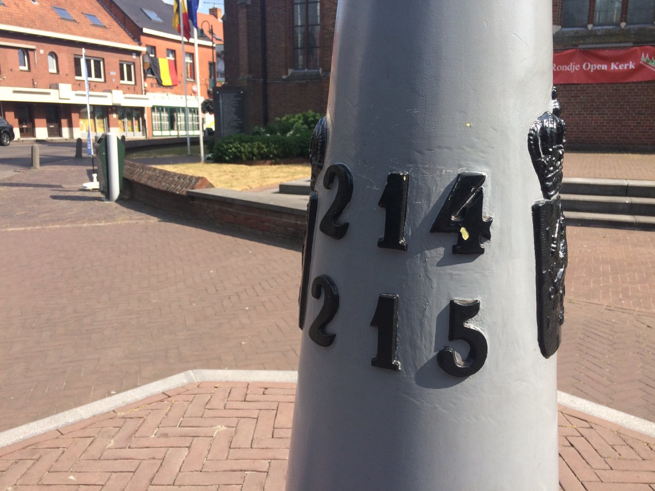 De grenspaal - Visit Baarle